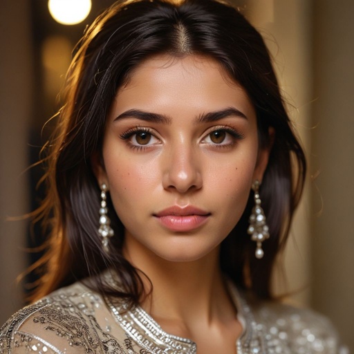 female Pakistani fashion model, rim lighting, | AI Girls