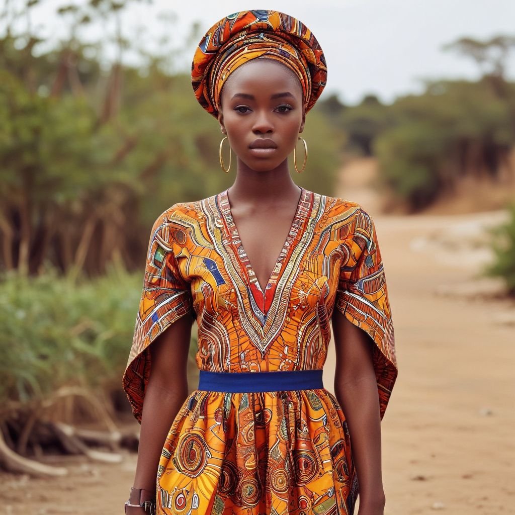 African fashion model, 24 year old, | AI Girls